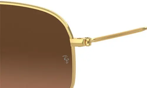 Ray-ban 54mm Hexagonal Sunglasses - Gold