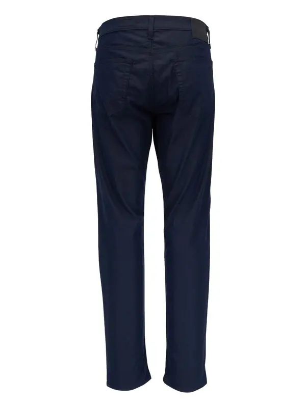 Ag Front-fastening Skinny Jeans - Blue