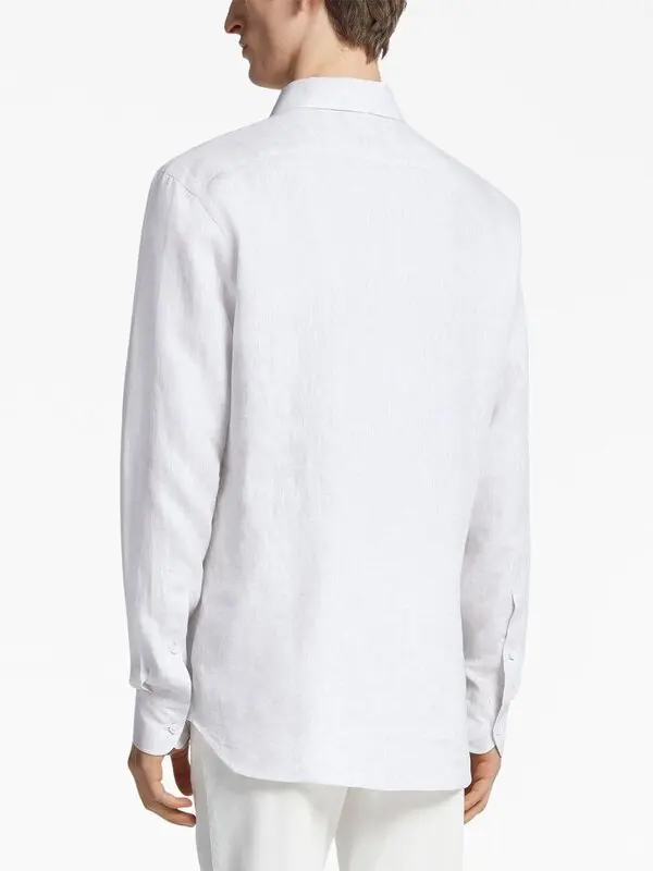 Zegna Oasi Lino Shirt - White