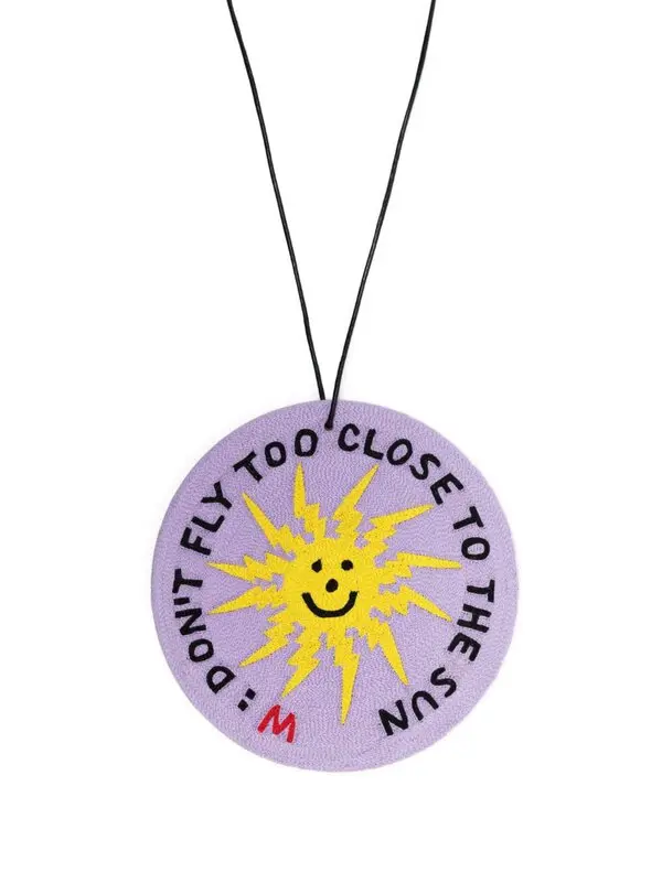 WALTER VAN BEIRENDONCK Fan Jewel Necklace - Purple