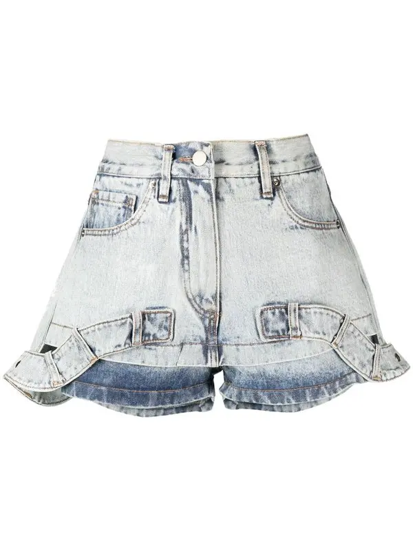 ALMAZ Skirtpant Layered Mini Skirt