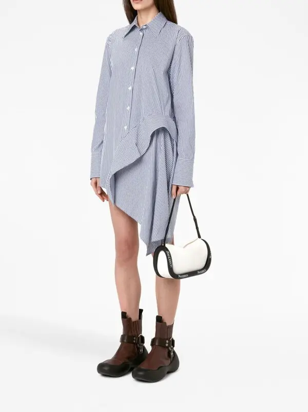 JW Anderson Striped Long-sleeve Shirt - Blue