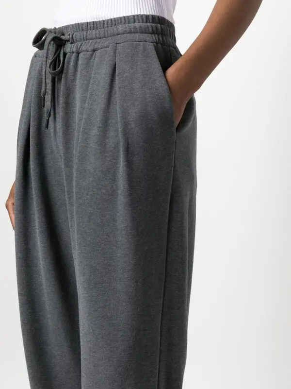 Brunello Cucinelli Pleated Cropped Track Pants