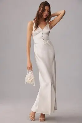 esa silk dress Reformation Esa Silk Bella Multicolor Floral Print Maxi Slip Dress  The  Closet New York