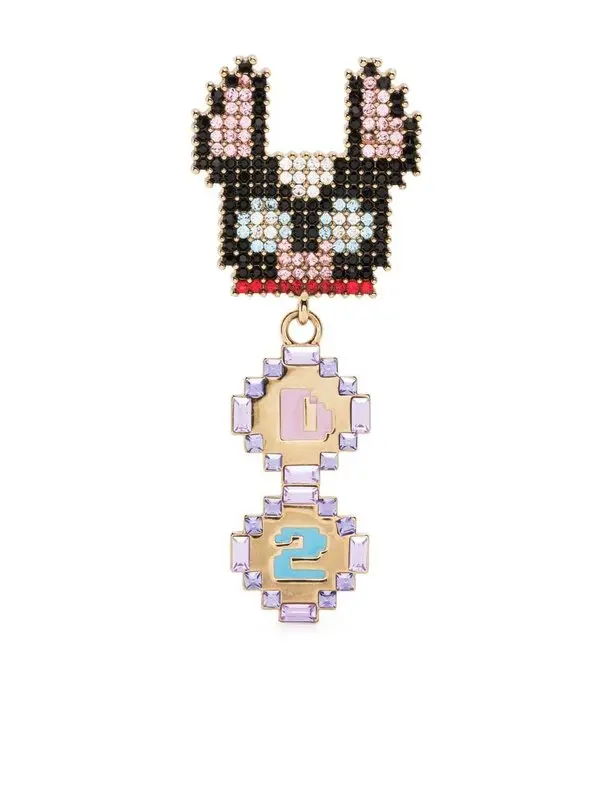 Dsquared2 Crystal-embellished Drop Earring