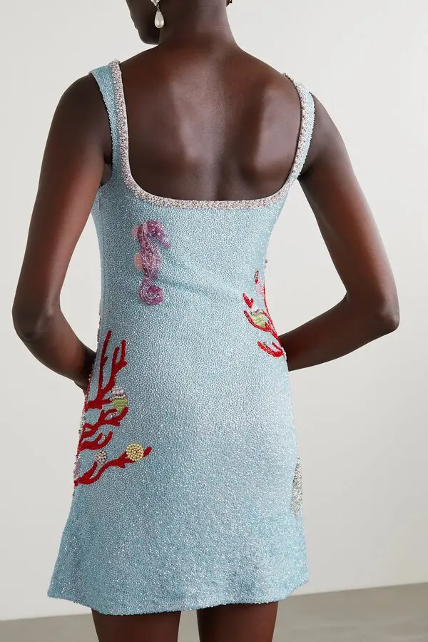 clio peppiatt blue dress Athena Mini Dress main image 1