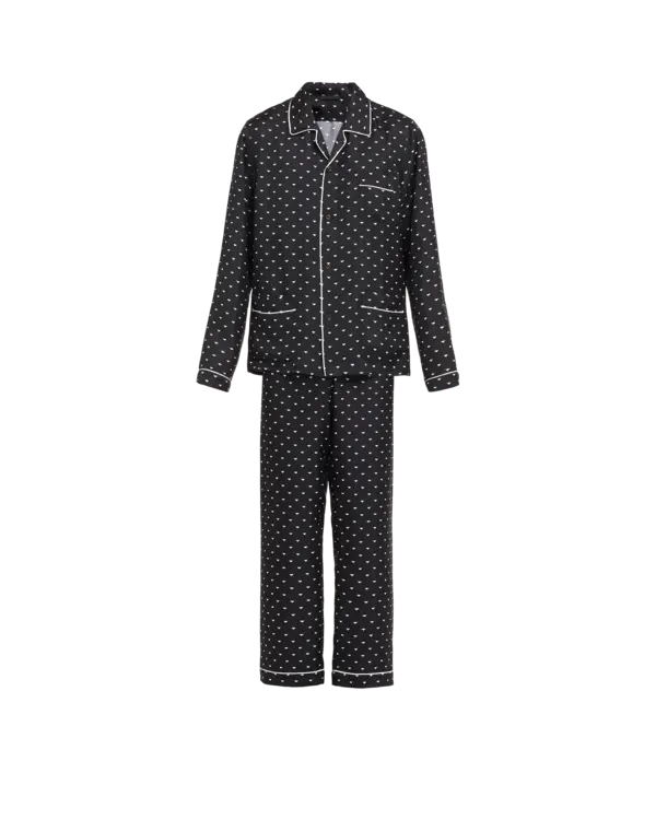 Prada Silk Twill Pajamas