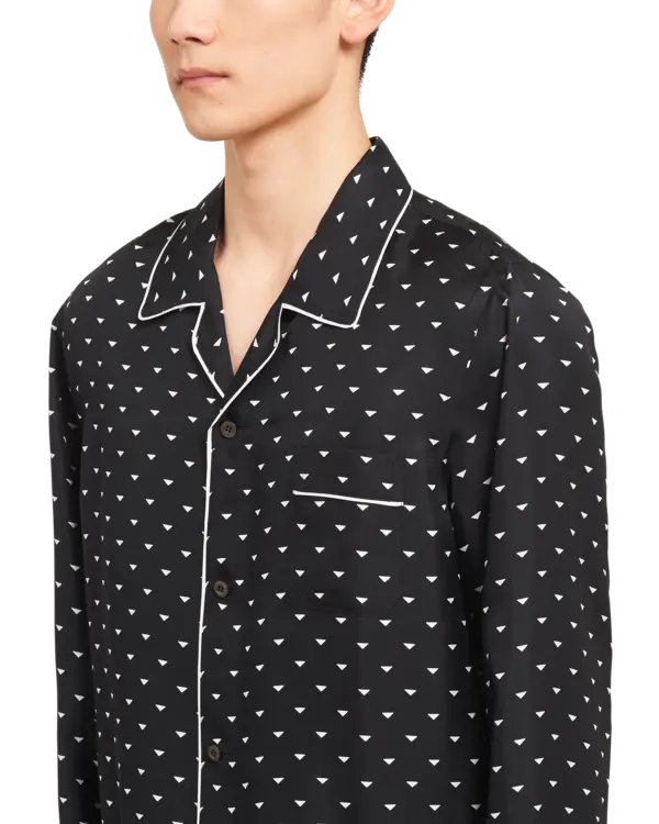 Prada Silk Twill Pajamas