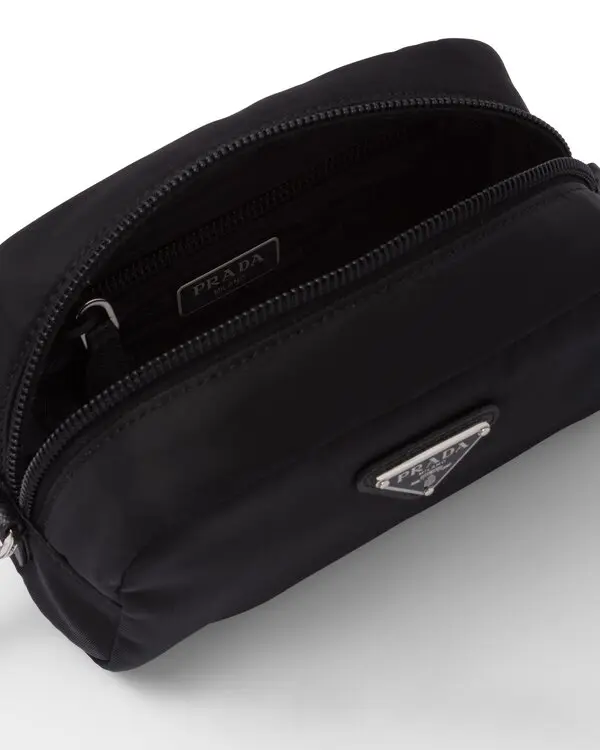 Prada Mini Re-nylon Pouch - Black