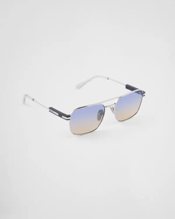 Prada Sunglasses With Metal Frame