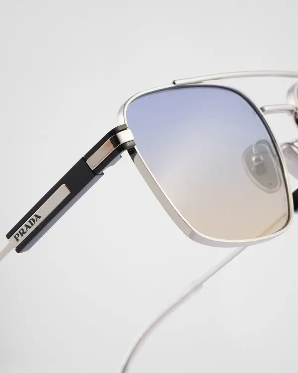 Prada Sunglasses With Metal Frame