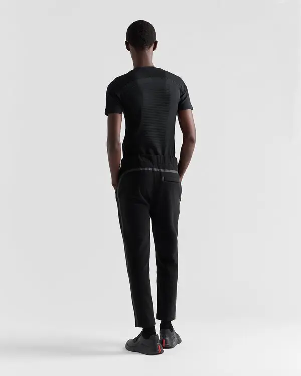 Prada Technical Fabric Slim Fit Pants