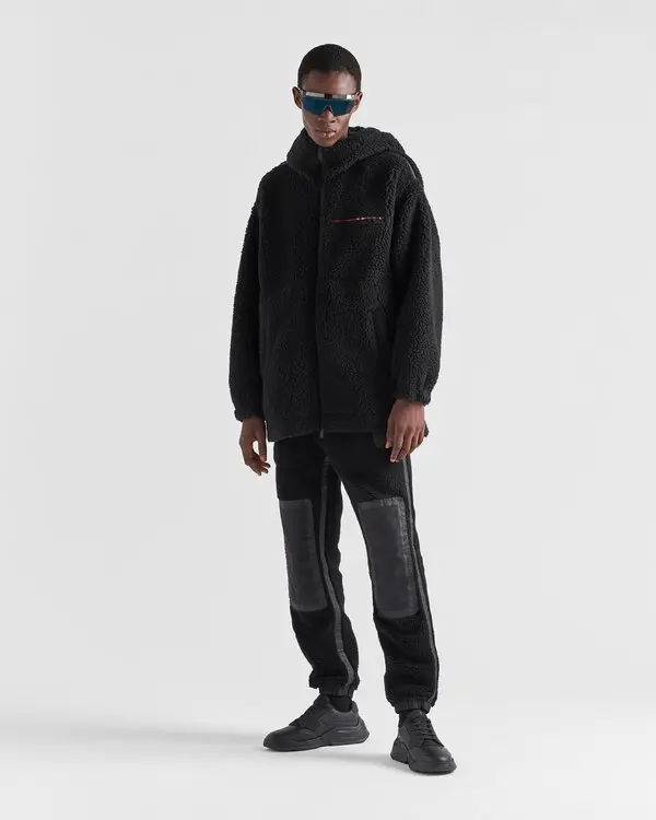 Prada Technical Fleece Ski Pants