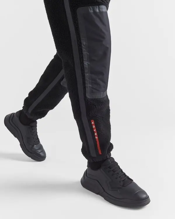 Prada Technical Fleece Ski Pants