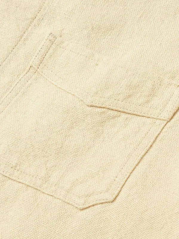 DRAKE'S Linen Overshirt