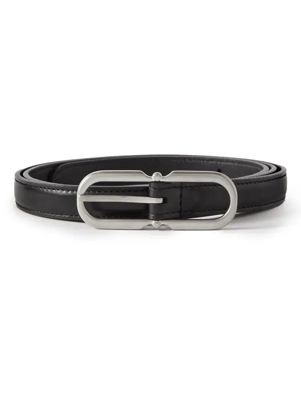 Saint Laurent 2cm Leather Belt