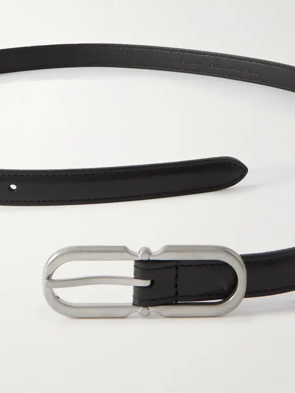 Saint Laurent 2cm Leather Belt