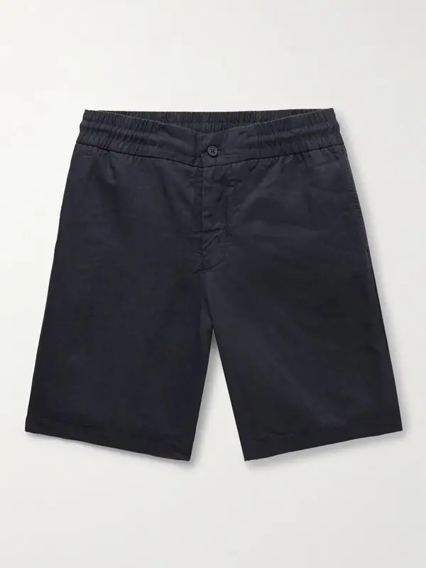 Orlebar Brown Cornell Slim-fit Linen Shorts - Blue