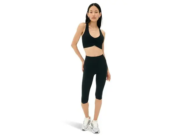 Splits59 Airweight Light Support Bra With Ruching Lingerie - Black