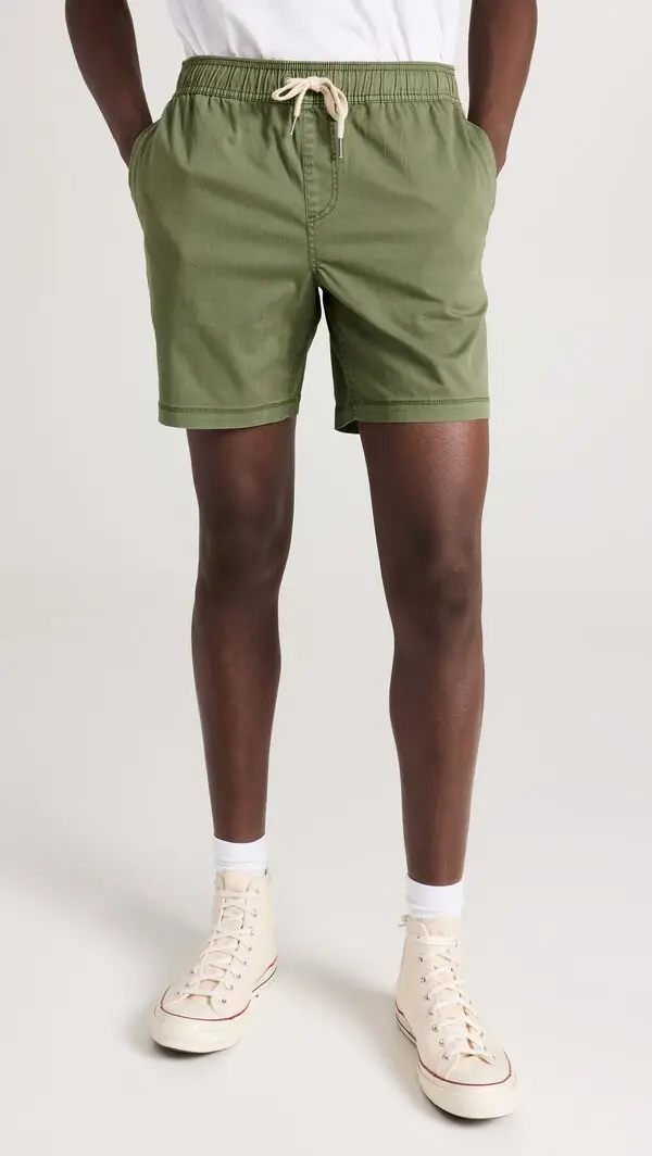 Rails Cruz Drawstring Shorts - Spring Olive