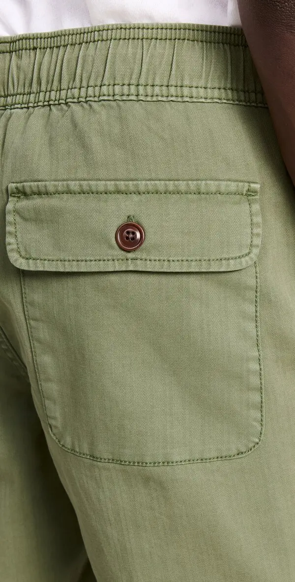 Rails Cruz Drawstring Shorts - Spring Olive