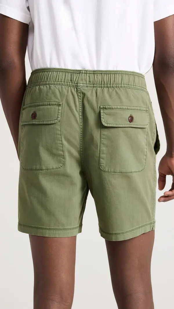 Rails Cruz Drawstring Shorts - Spring Olive