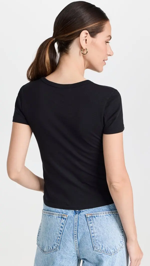 SLVRLAKE Baby Tee - Raven