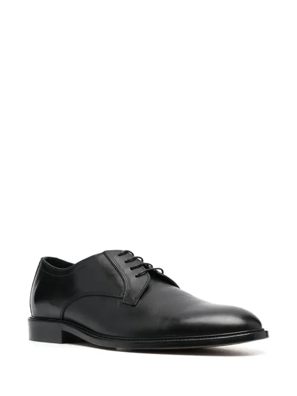 SERGIO ROSSI Almond-toe Derby Shoes
