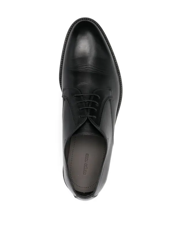 SERGIO ROSSI Almond-toe Derby Shoes