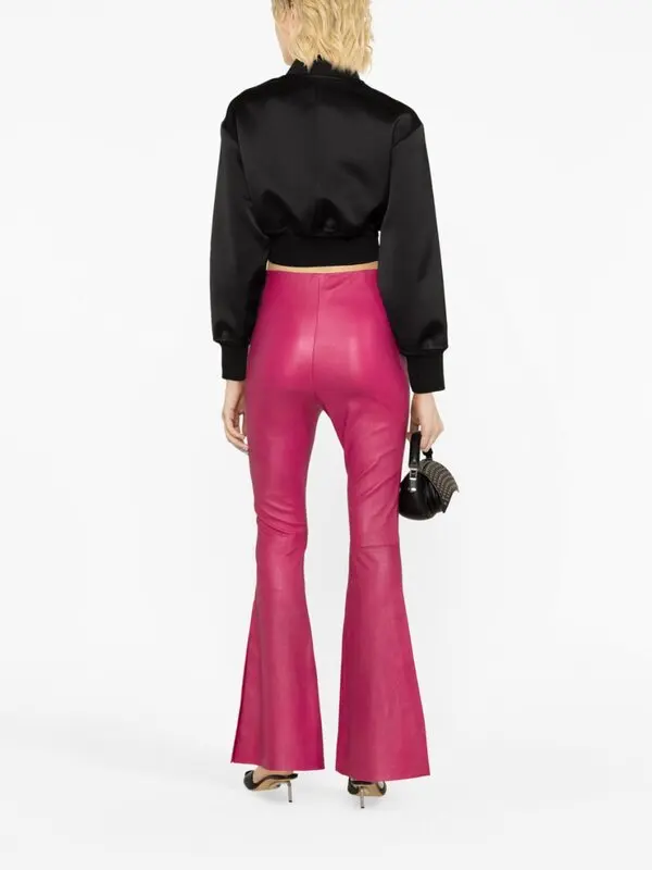 Amiri High-waisted Flared Trousers