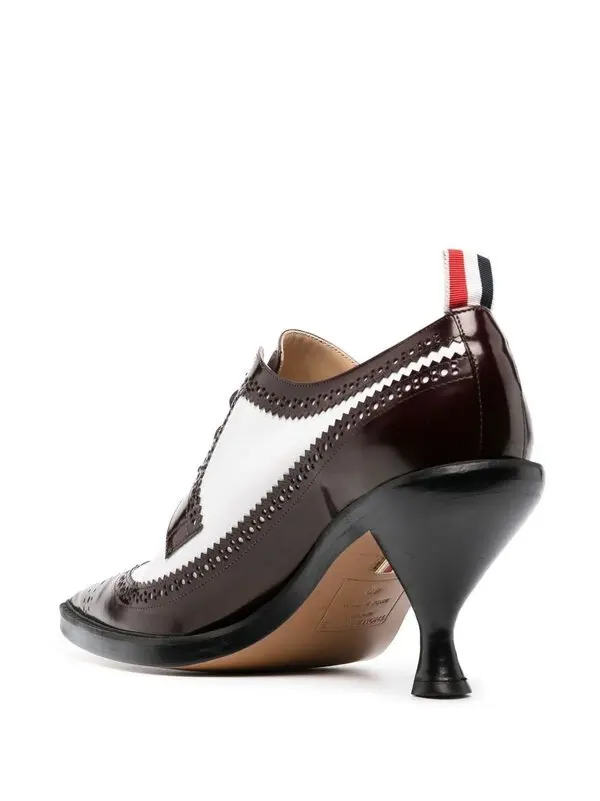 Thom Browne Soft Spazzolato Longwing Spectator Brogue Shoes