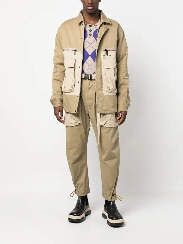 Dsquared2 Belted Cropped Trousers