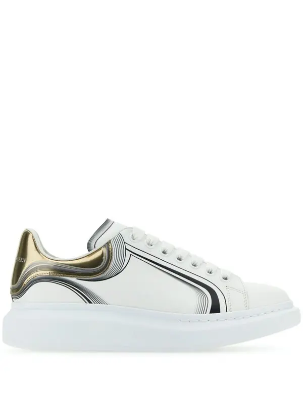 Alexander McQueen Oversized Low-top Sneakers - White