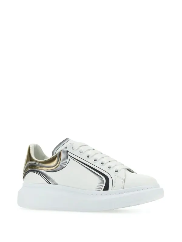 Alexander McQueen Oversized Low-top Sneakers - White