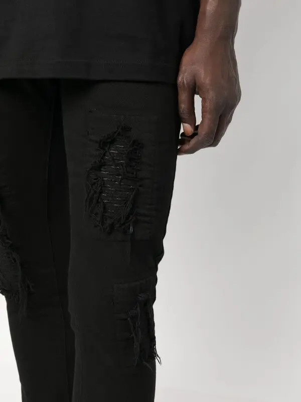 Philipp Plein Rock Star Slim-cut Jeans - Black