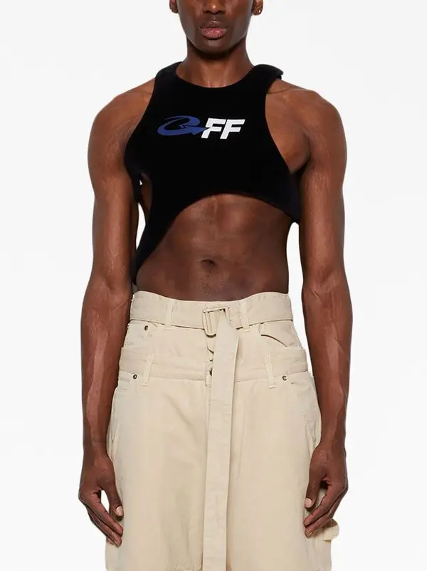 Off-White Exact Opposite Cotton Vest