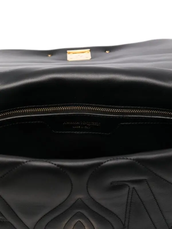 Alexander McQueen The Seal Shoulder Bag - Black