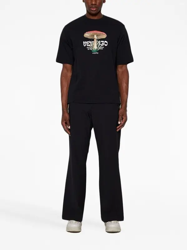 COUNTY OF MILAN Marcelo Burlon Cross Wool Trousers