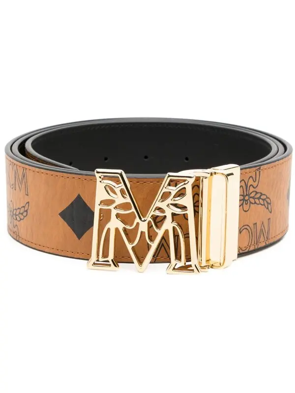 MCM Cognac - Womens Reversible Belt Cut to Size Claus M Reversible Belt 1.75 main image 4