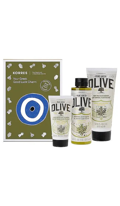 KORRES Olive Blossom Body Care Collection 3 Piece Set - N,a