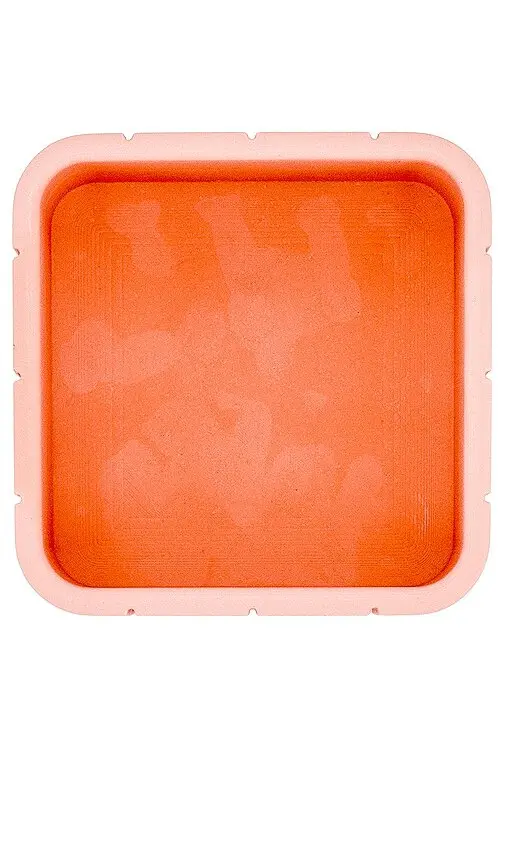 BLOCK Tile Square Pot In Pink