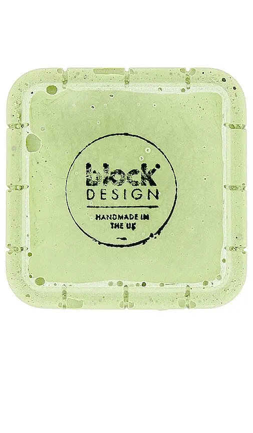 BLOCK Tile Square Pot In Green