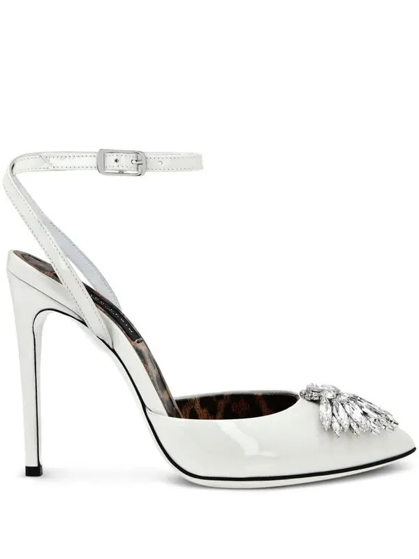 Philipp Plein Vernice 120mm Leather Pumps