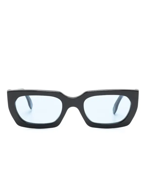 RETROSUPERFUTURE Rectangle-frame Sunglasses - Black