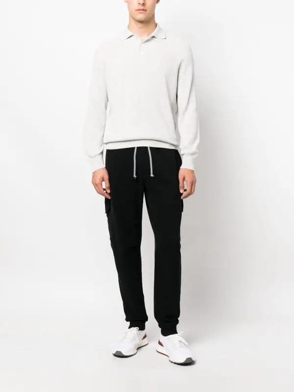 Brunello Cucinelli Drawstring Cotton Cargo Trousers