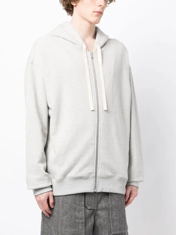 JIL SANDER Logo-patch Cotton Cardigan