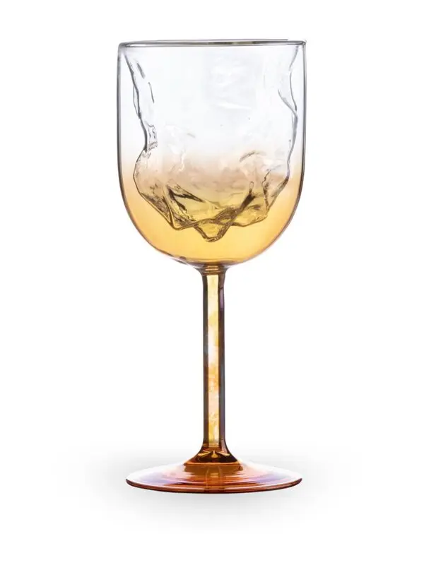 SELETTI Meteorite Set-of-two Wine Glasses