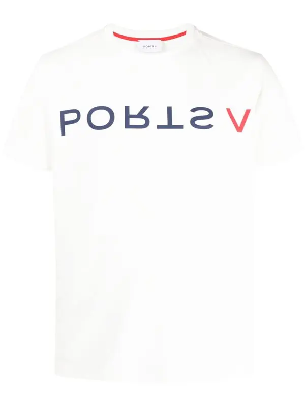 PORTS V Logo-print T-shirt