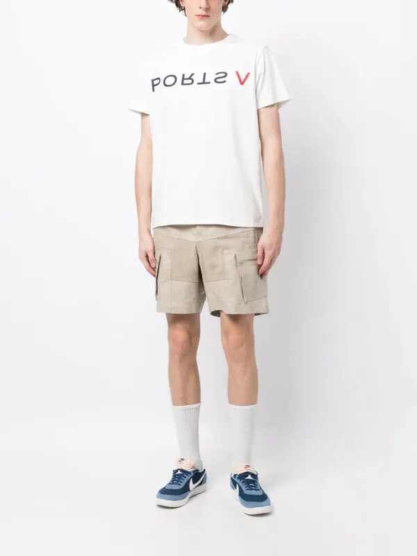 PORTS V Logo-print T-shirt