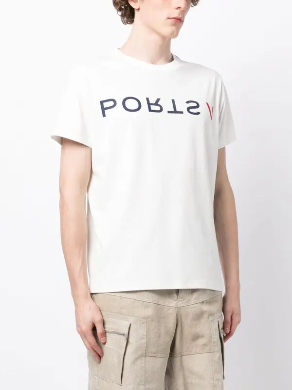 PORTS V Logo-print T-shirt
